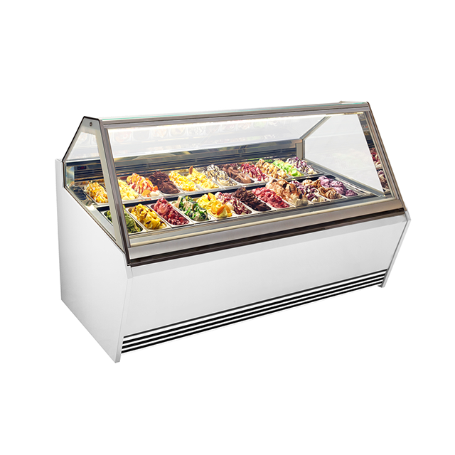 Prosky Sliding Glass Door Birthday Cake gelato Display Cabinet from ...